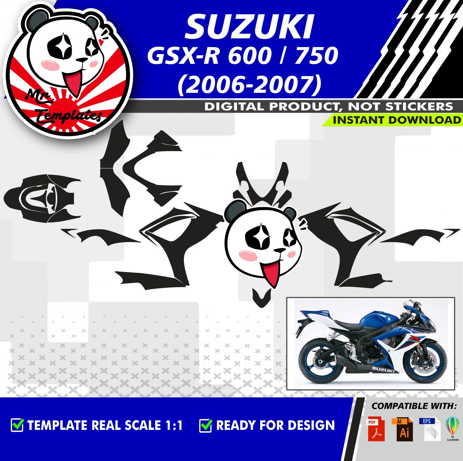 🥇 Motorcycle Templates Ready to Design | MOTOPROTEMPLATES