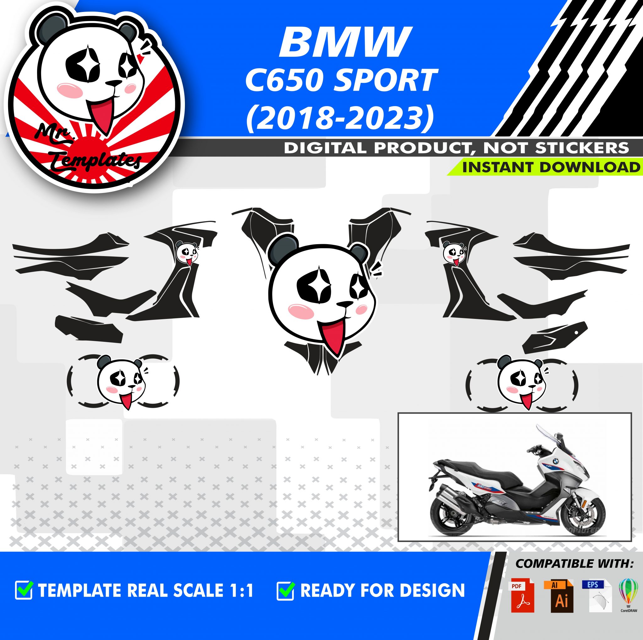 BMW MOTORCYCLE TEMPLATES | MOTOPROTEMPLATES