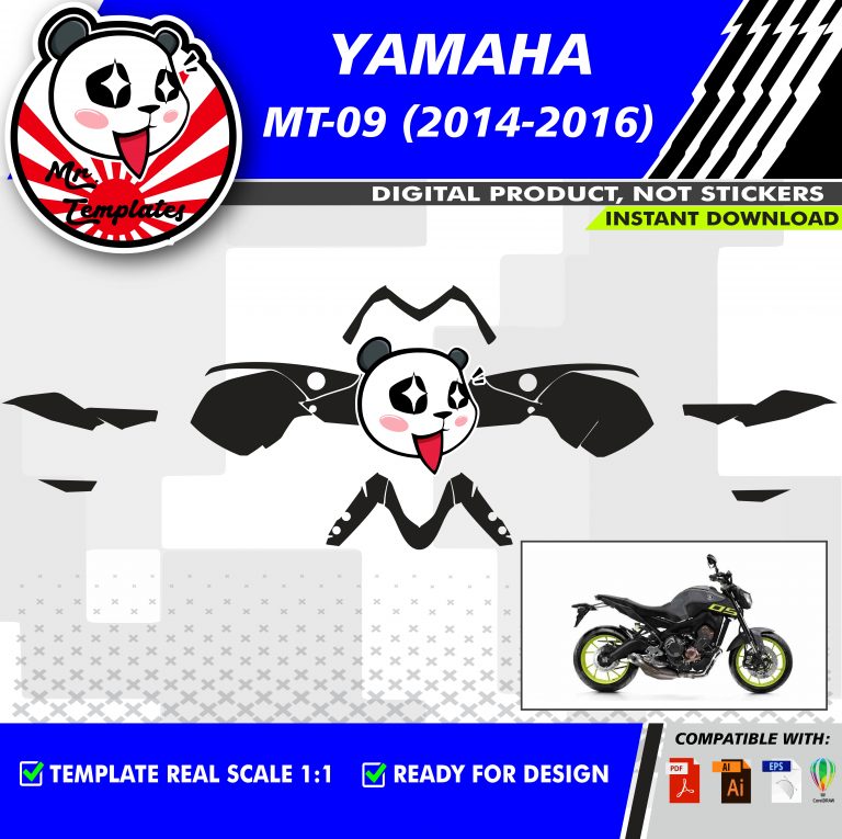 YAMAHA MOTORCYCLE TEMPLATES | MOTOPROTEMPLATES