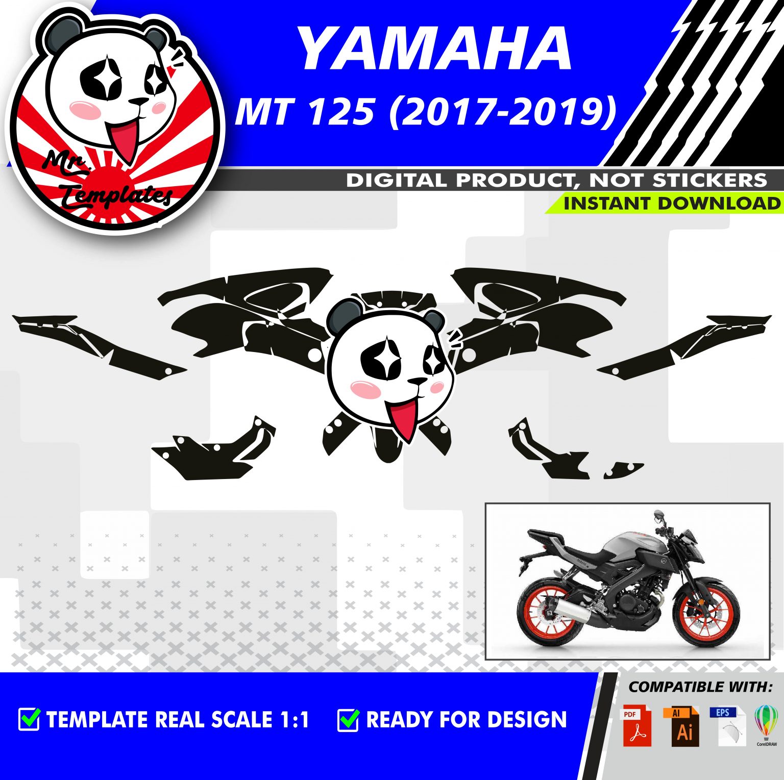 🥇 Motorcycle Templates Ready to Design | MOTOPROTEMPLATES