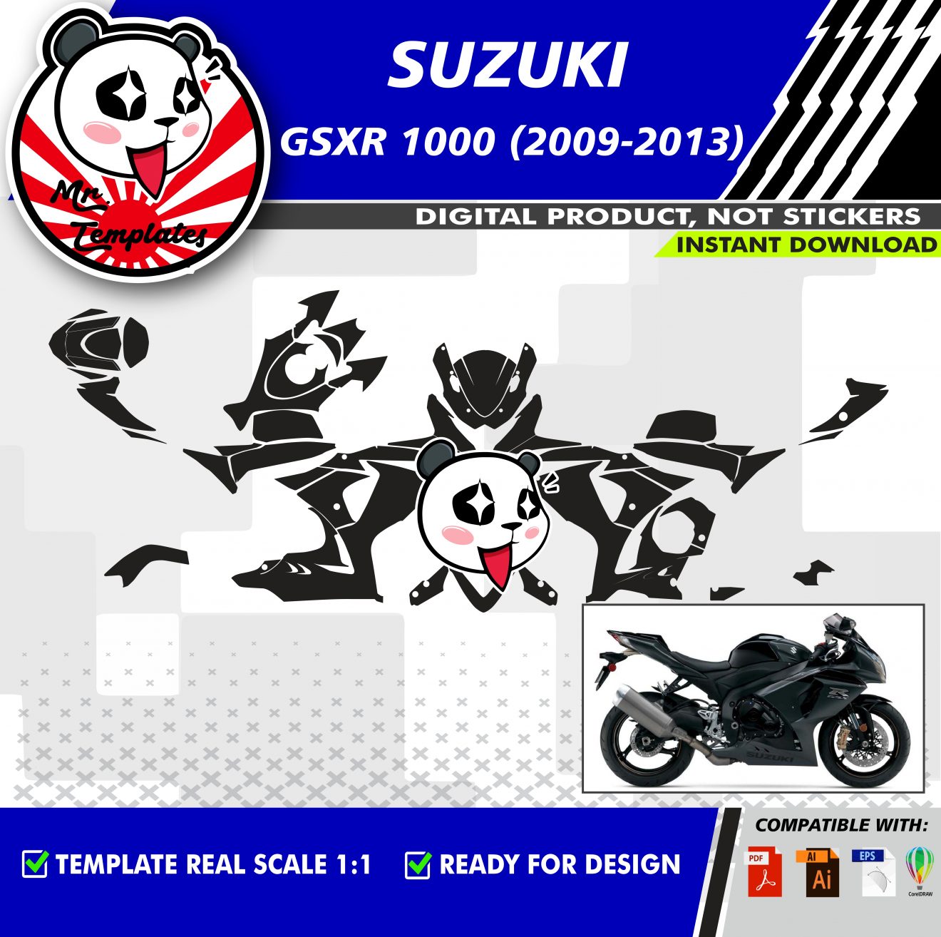 🥇 Motorcycle Templates Ready to Design | MOTOPROTEMPLATES