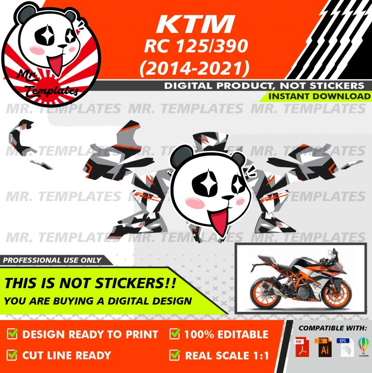 🥇 DOWNLOAD KTM DESIGNS READY TO PRINT